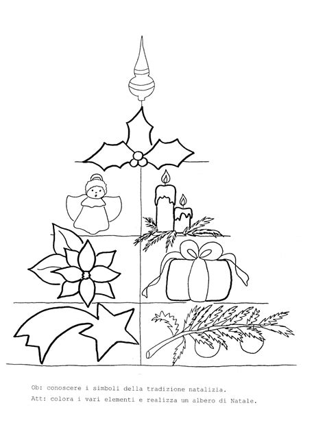La Maestra Linda Schede Natale Da Colorare L Albero