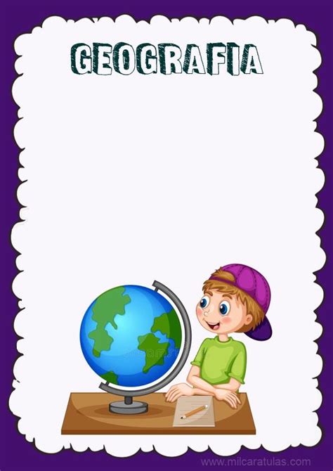 Introducir Imagen Portadas De Geografia Para Imprimir Giaoduchtn The