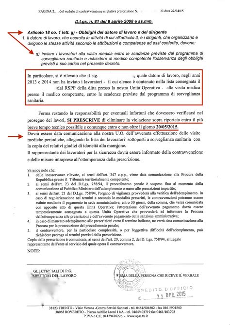 Il Verbale Di Contravvenzione E Relativa Prescrizione Studio Kompas