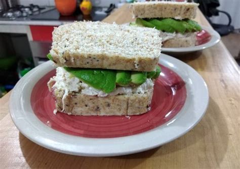 Sándwich ave palta Receta de Claudia Isabel Cookpad