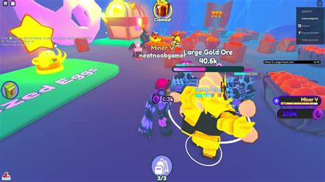 Roblox NEW Mining Simulator X Unlock All Map Areas Complete Quest