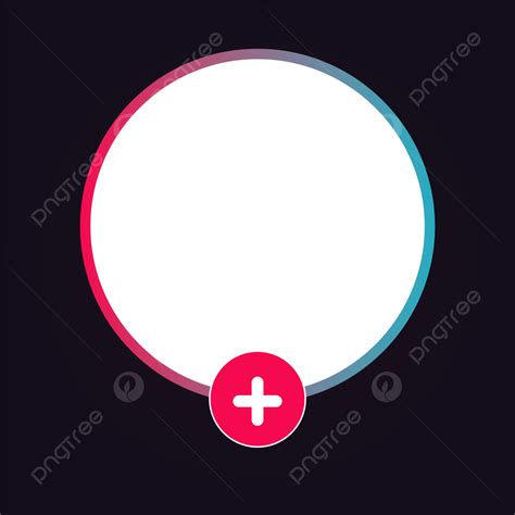 Tiktok Frame Profile Vector Tiktok Social Media Profile Png And