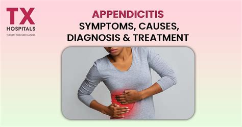 Appendicitis Causes Precautions Treatment TX Hospitals