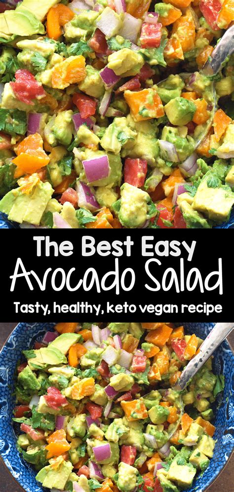 Avocado Salad The Best Easy Recipe Artofit