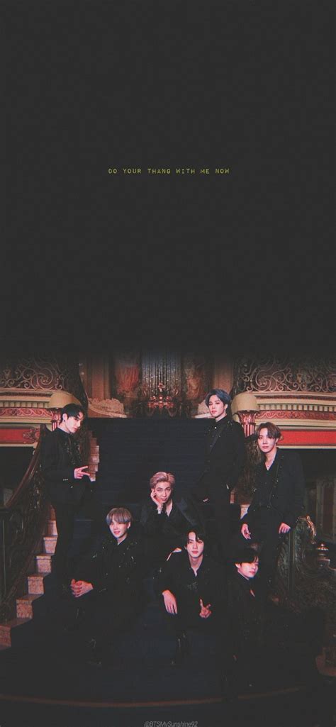 BTS Black Swan Official MV Photo Sketch Wallpaper Lockscreen Edit