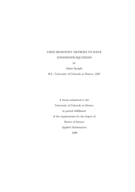 pdf using homotopy methods to solve nonsmooth equations