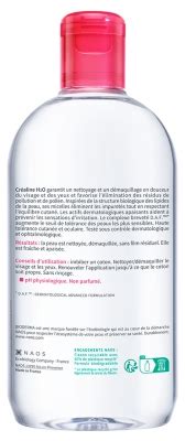 Bioderma Créaline H2O L Eau Micellaire Originale 500 ml