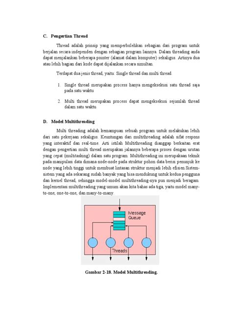 model multithreading pdf