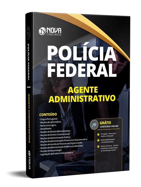 Apostila Agente Administrativo da Polícia Federal PF