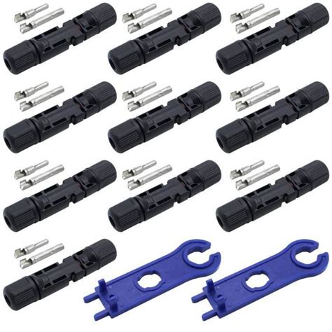 10 Paire Panneau Solaire Câble Connecteur MC4 Photovoltaique Mâle et