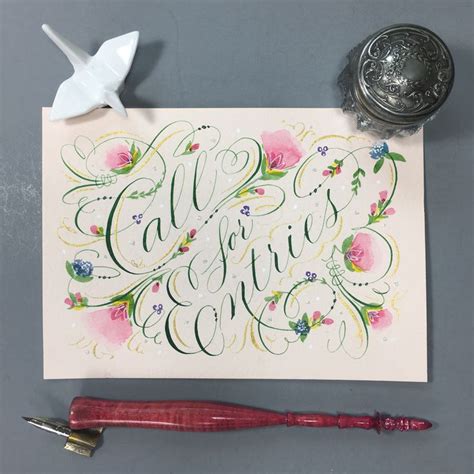 Submit Your Ridiculously Good Looking Letters And Hand Calligraphy To