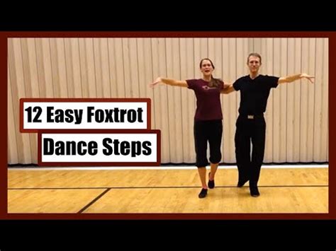 11 Easy Foxtrot Dance Steps YouTube