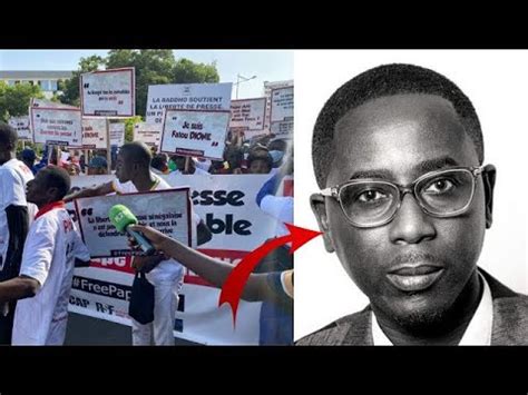 Affaire Pape Alé Niang suivez la marche des organisations de la presse