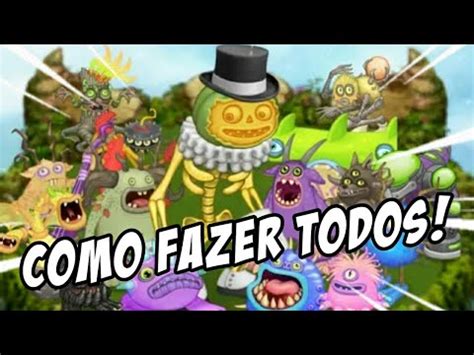 Como Fazer Todos Os Epicos Da Ilha De Planta My Singing Monsters YouTube