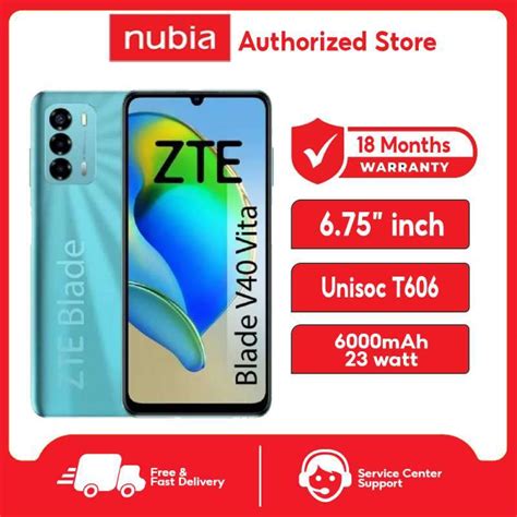 Promo Zte Blade V40 Vita 4 128 Gb Garansi Resmi 4 128 Gb Black Green
