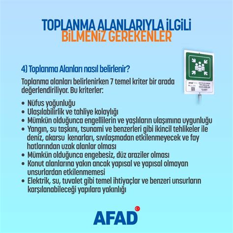Deprem Bilgilendirme Afet ve Acil Durum Toplanma Alanları T C