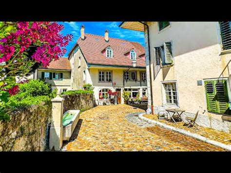 Wangen An Der Aare A Beautiful Swiss Village Switzerland 4K YouTube