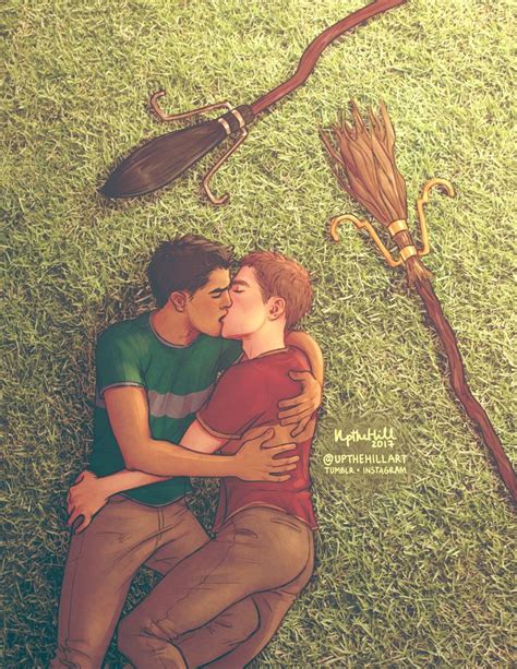 Oliver Wood And Marcus Flint Harry Potter Fan Art Harry Potter Artwork Percy Weasley