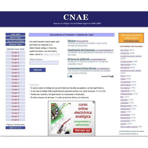 C Mo Conocer El C Digo Cnae De Una Empresa Pasos
