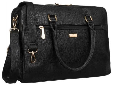 Duża listonoszka czarna Peterson DH Torba PU PTN CP204450 Black