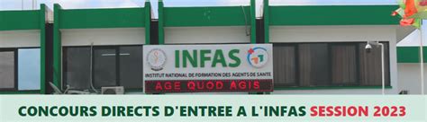 Tous Les Cycles De Formation Au Concours INFAS