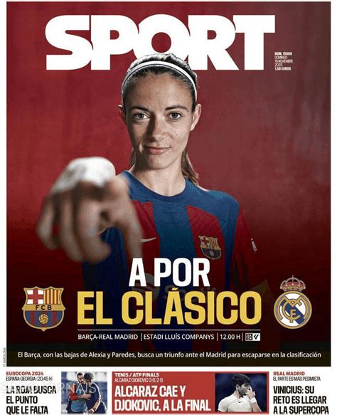 Sport 19 nov 2023 Jornais e Revistas SAPO pt Última hora e