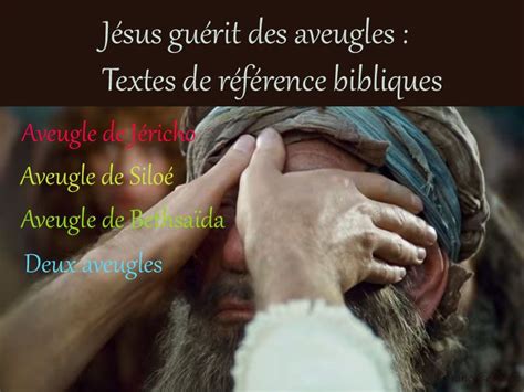 Guérison de l aveuglé Bartimée à Jéricho Marc 10 46 52 Guérison de l
