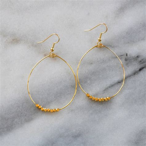 Silver Beaded Hoop Earrings Big Hoops Ts For Girlfriends Etsy