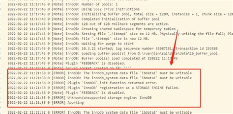 mysql启动常见问题之the innodb system data file ibdata1 must be writable 蝴蝶梦南华 博客园
