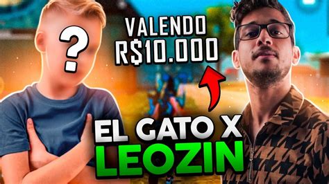 EL GATO CHOROU VALENDO 10 000 REAIS ESSE X1 FREE FIRE YouTube