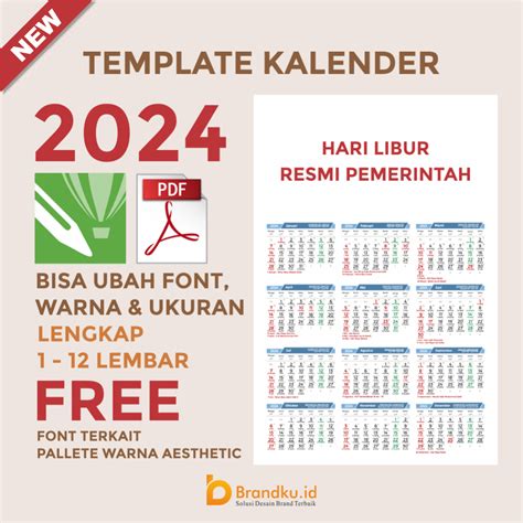 Kalender 2024 Lengkap Dengan Hijriyah Cdr Image To U