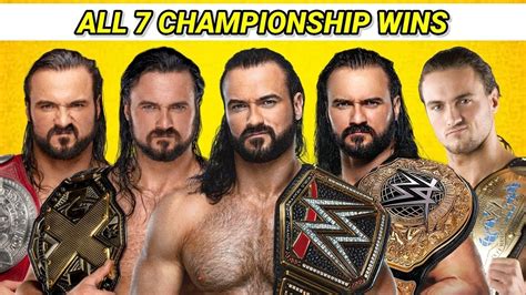 DREW MCINTYRE ALL CHAMPIONSHIP WINS YouTube
