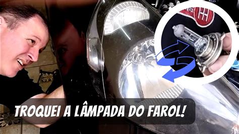 Troca da lâmpada do farol do Honda Fit PASSO A PASSO Oficina de