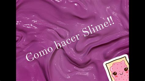 Como Hacer Slime Sin Borax YouTube