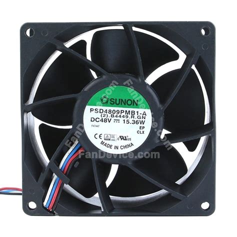 Sunon Psd Pmb A Dc V W Wires Wires Wires Axial