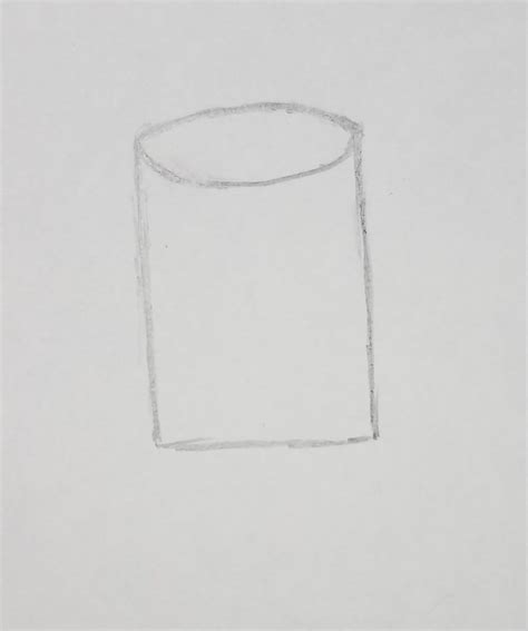How To Draw A Cylinder In 3 Simple Steps Art By Ro