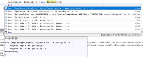 Java Intellij Idea For Loop Code Assistant Netbeans Alike Stack