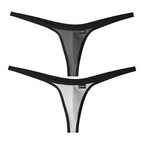 Roupa Íntima Masculina Sexy Clássica Tanga De Cintura Baixa Calcinha