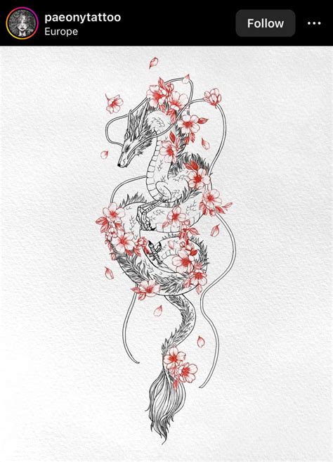 Pin On Tatuajes Dragon Tattoo Designs Dragon Tattoo Flower