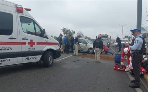 Joven Resulta Lesionada Tras Volcadura En Avenida Morones Prieto