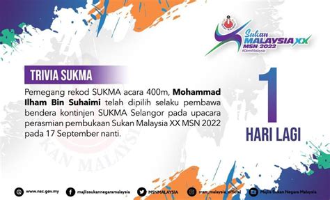Kbsmalaysia On Twitter Hari Lagi Sukan Malaysia Xx Msn
