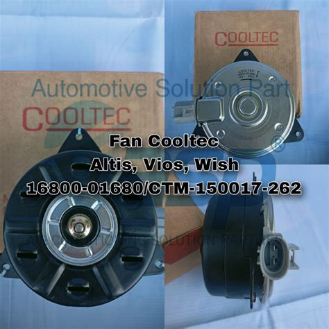 Jual Motor Fan Motor Extra Fan Radiator Merk Cooltec Altis Vios