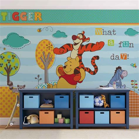 Disney Winnie Pooh Wall Paper Mural Buy At Europosters