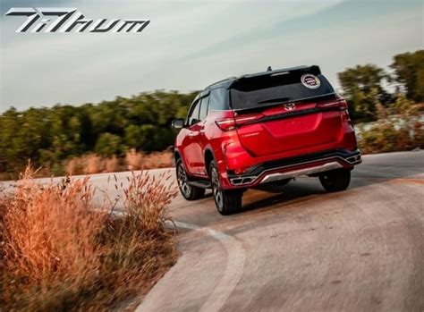 Toyota Fortuner Legender Looks Aggressive With Custom Body Kit