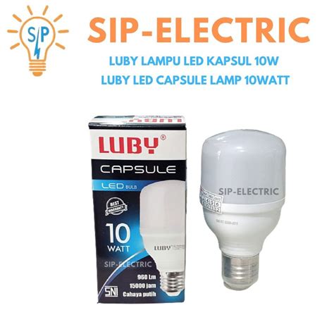 Jual Luby Lampu Led Kapsul 10W Luby Led Capsule Lamp 10Watt Shopee