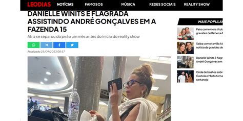 Foto Danielle Winits Foi Flagrada Em Um Aeroporto E Leitor De Leo Dias