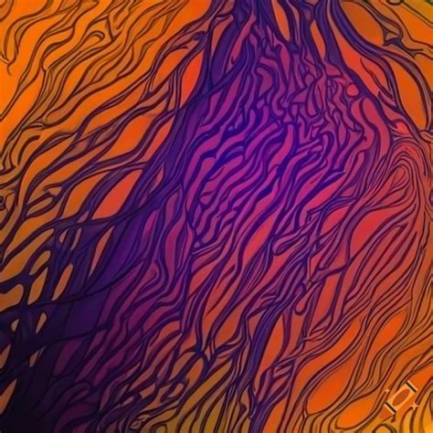 Orange And Purple Abstract Background With Grain Patterns On Craiyon