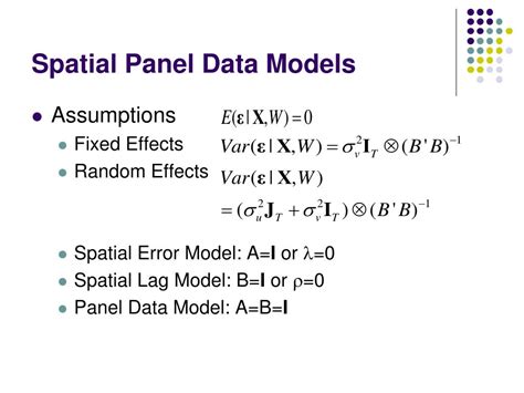 ppt spatial econometric analysis using gauss powerpoint presentation id 4098307