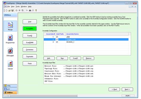 corelis scanexpress merge™ automates boundary scan testing and in system programming of multiple
