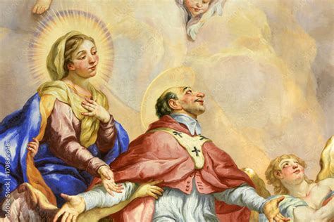 Foto de Intercession de Saint Charles Borromée Fresque de Johann
